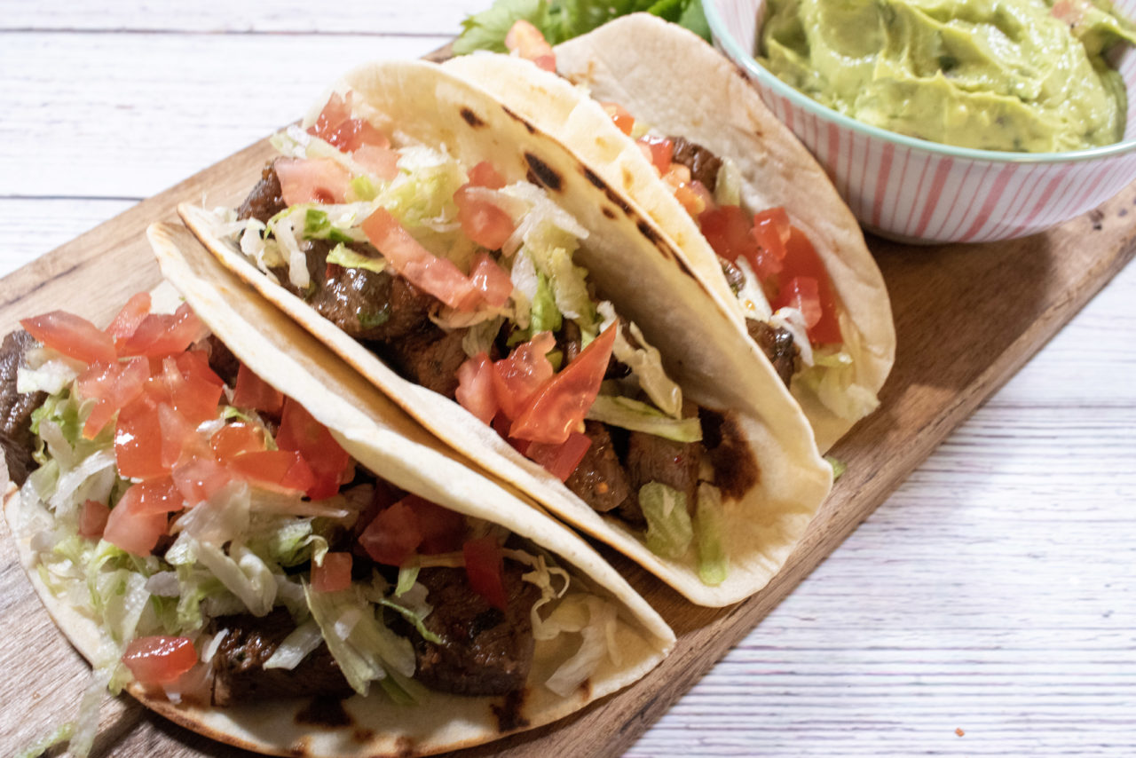 BEEF SHOULDER STEAK SOFT TACOS | Fiestamart